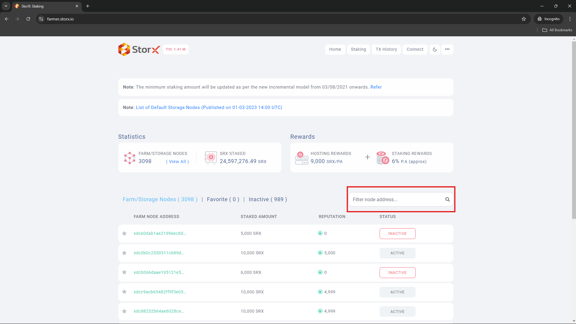 Home Page [doc.storx.io]